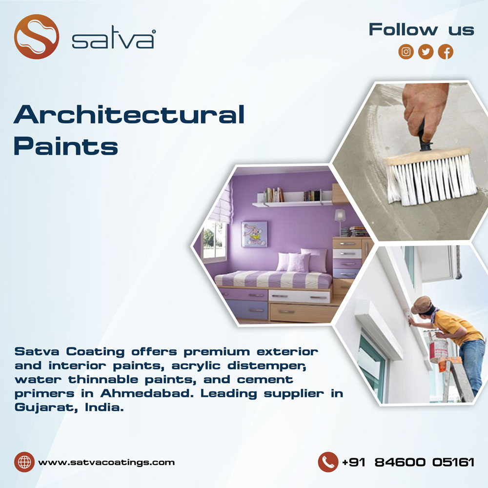Top Architectural Paints Manufacturer, Supplier India, Ahmedabad